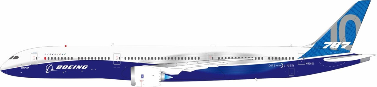 InFlight200 Boeing 787-10 Dreamliner N528ZC House Colors with stand ...