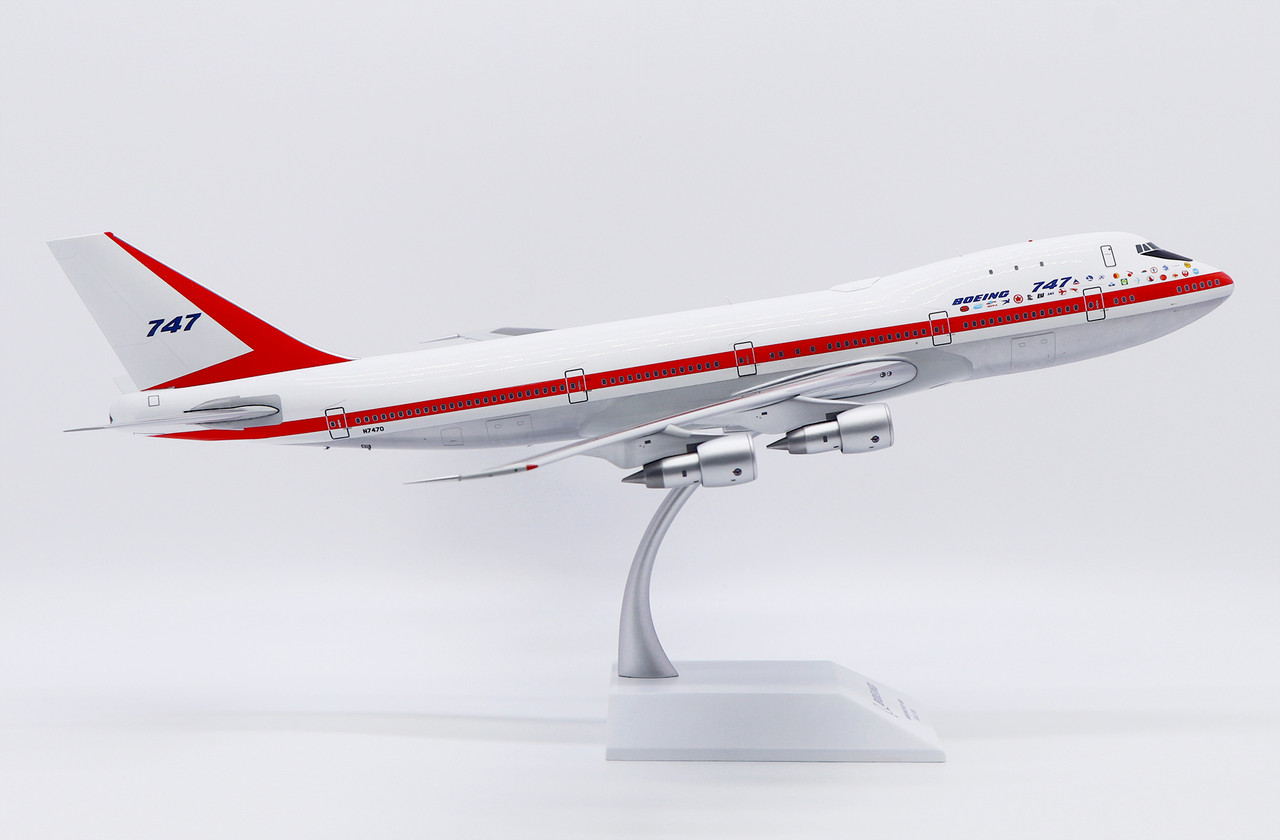 JC Wings Boeing House Color 747-100 "City of Everett""Polished" Reg ...