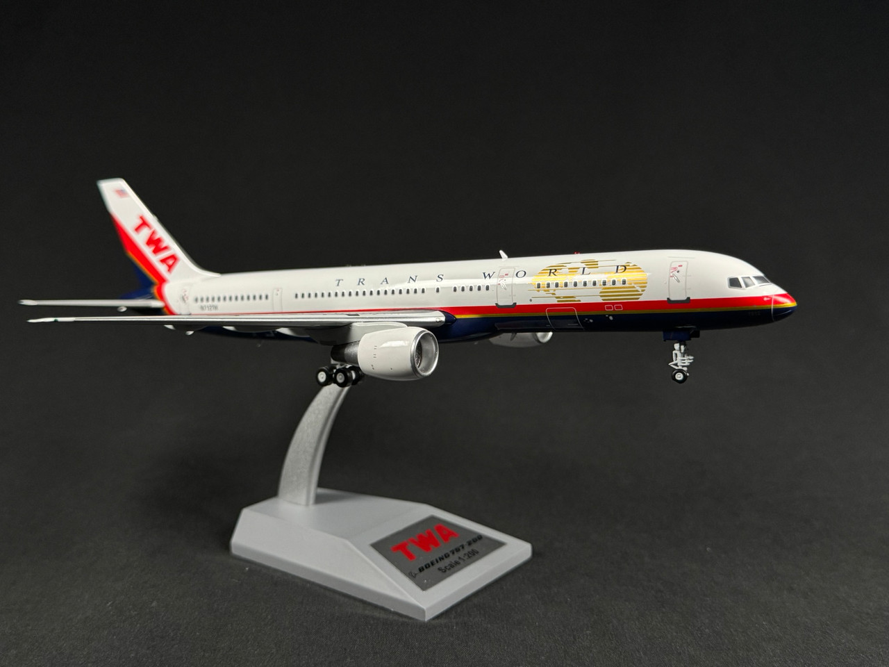 Inflight200 Trans World Airlines - TWA Boeing 757-2Q8 N712TW TWA with ...