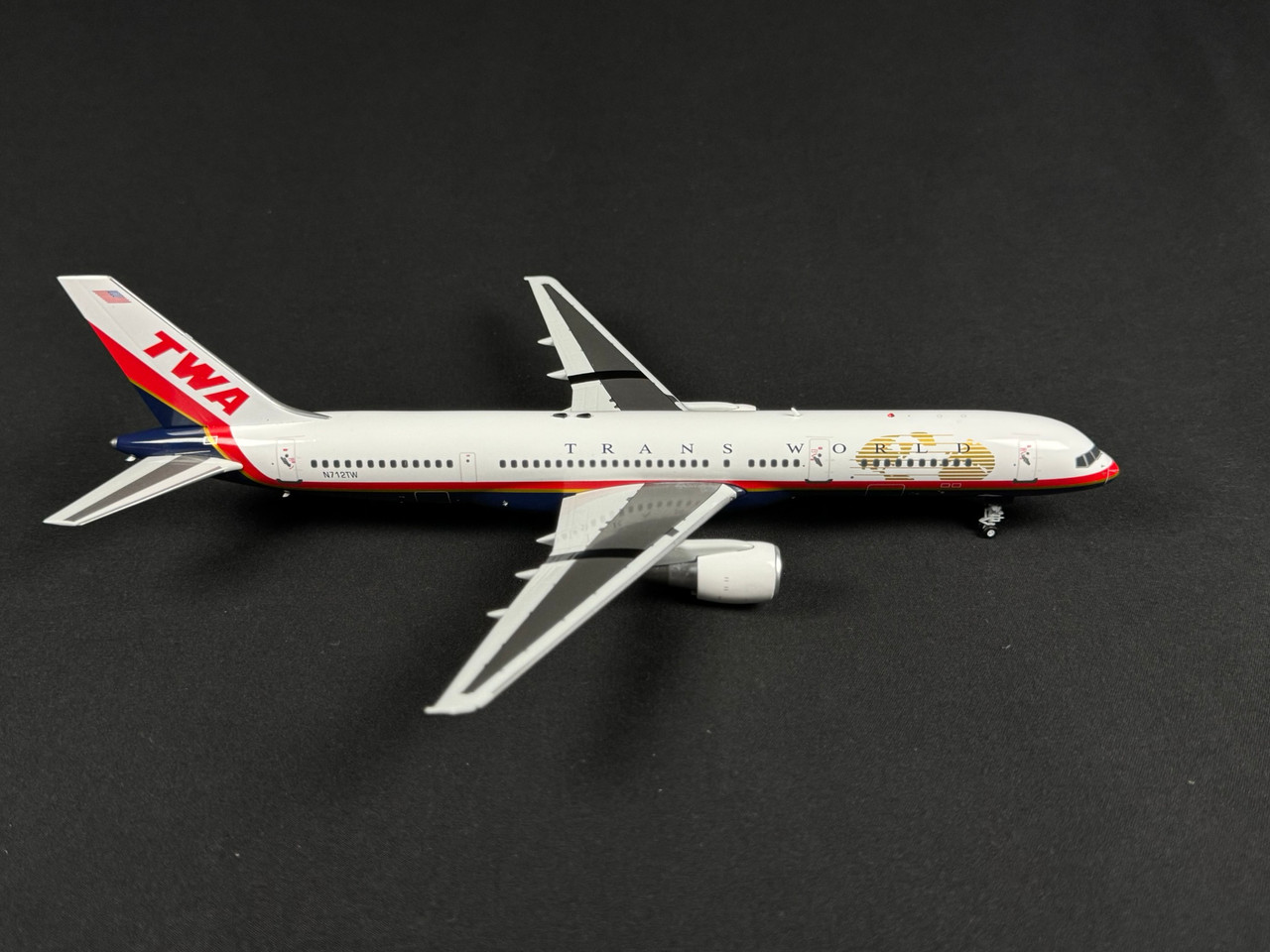 Inflight200 Trans World Airlines - TWA Boeing 757-2Q8 N712TW TWA with ...