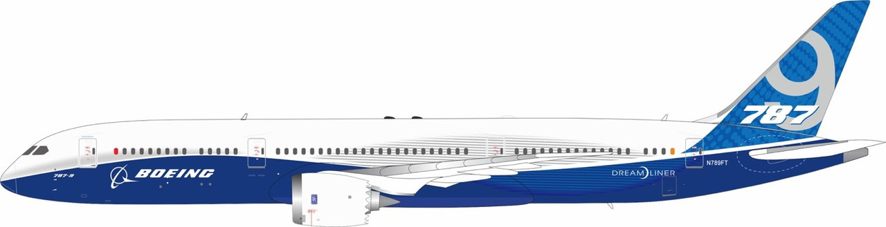 InFlight200 Boeing Boeing 787-9 Dreamliner N789FT with stand ...