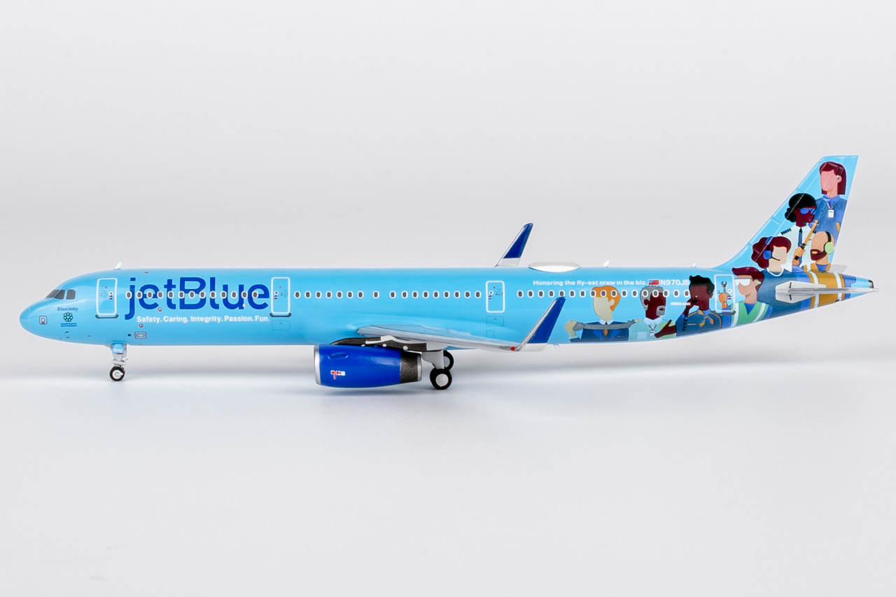 NG Model JetBlue Airways A321-200/w Blueunity N970JB 13131 1:400