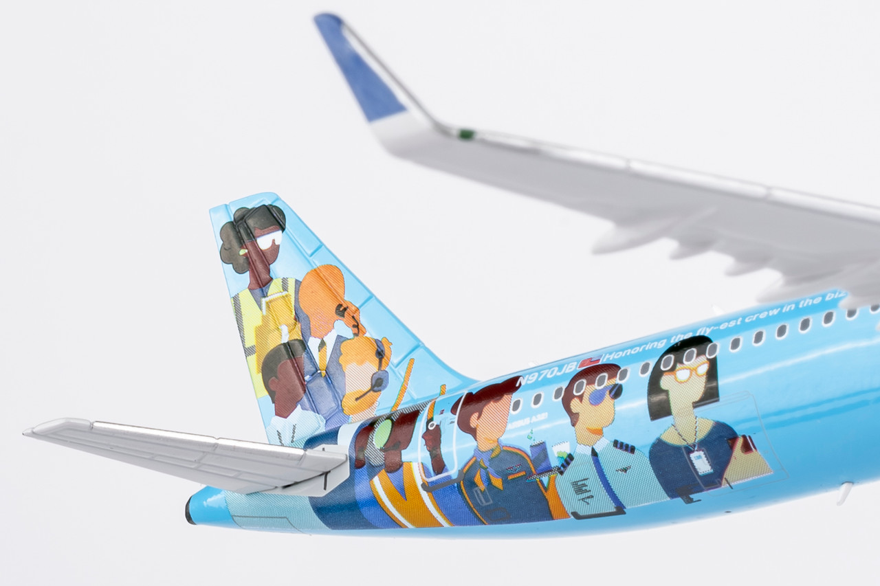 NG Model JetBlue Airways A321-200/w Blueunity N970JB 13131 1:400