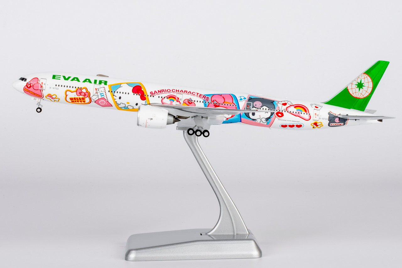 NG Model Eva Airways 777-300ER B-16722 Hello Kitty - Besties Jet 73075 ...