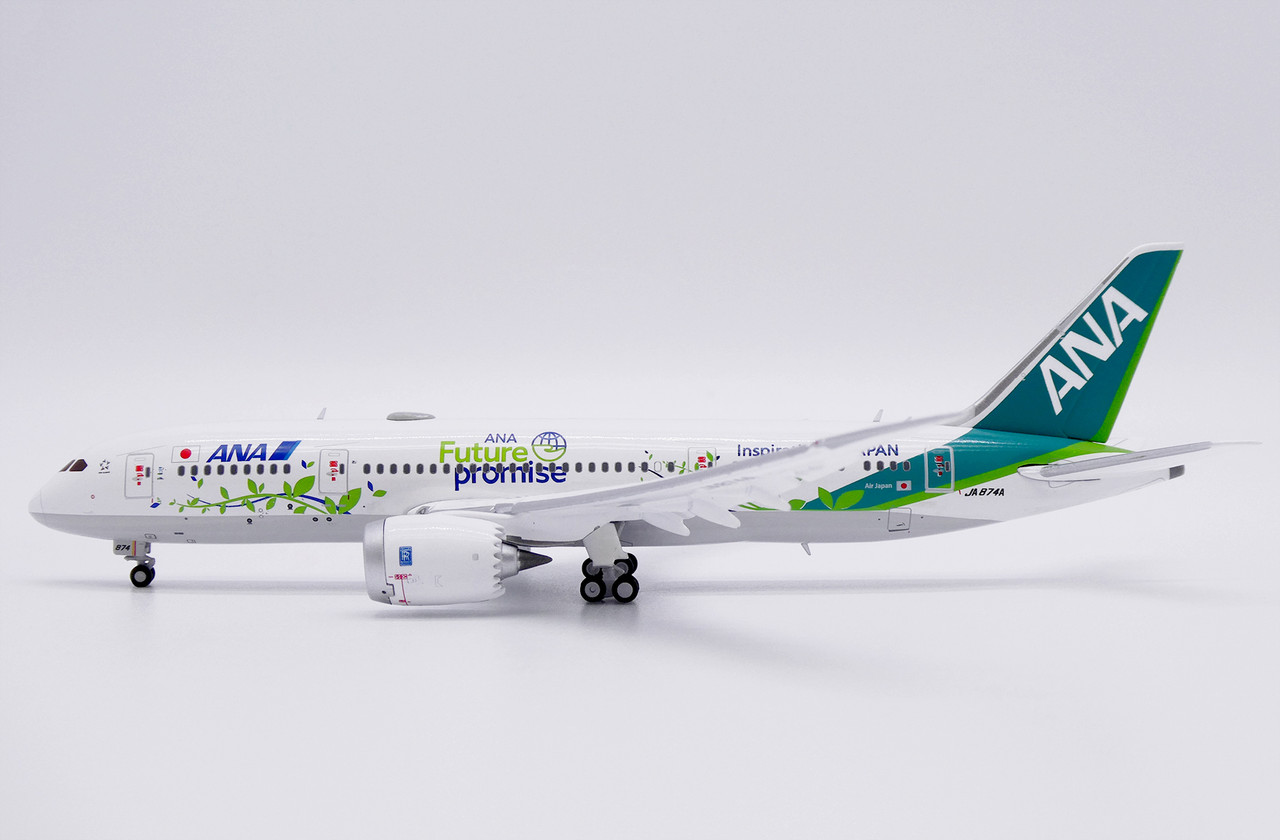 JC Wings ANA Boeing 787-8 Dreamliner "ANA Future Promise" JA874A "Flaps ...