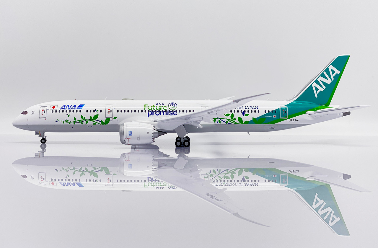 JC Wings ANA Boeing 787-9 Dreamliner "ANA Future Promise" JA871A "Flaps ...