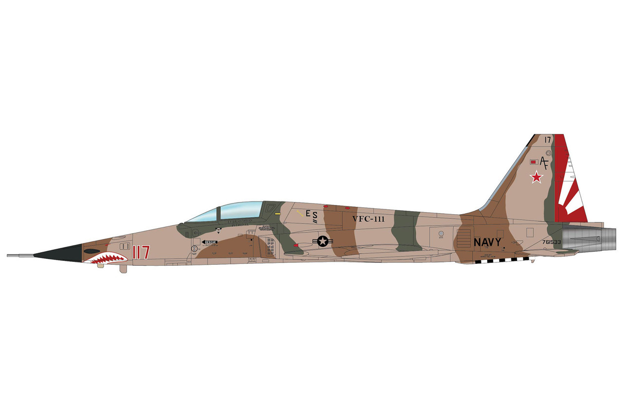 Hobby Master F-5N "Aversary Fighter" Red 117, 761533, VFC-111, 2014 ...