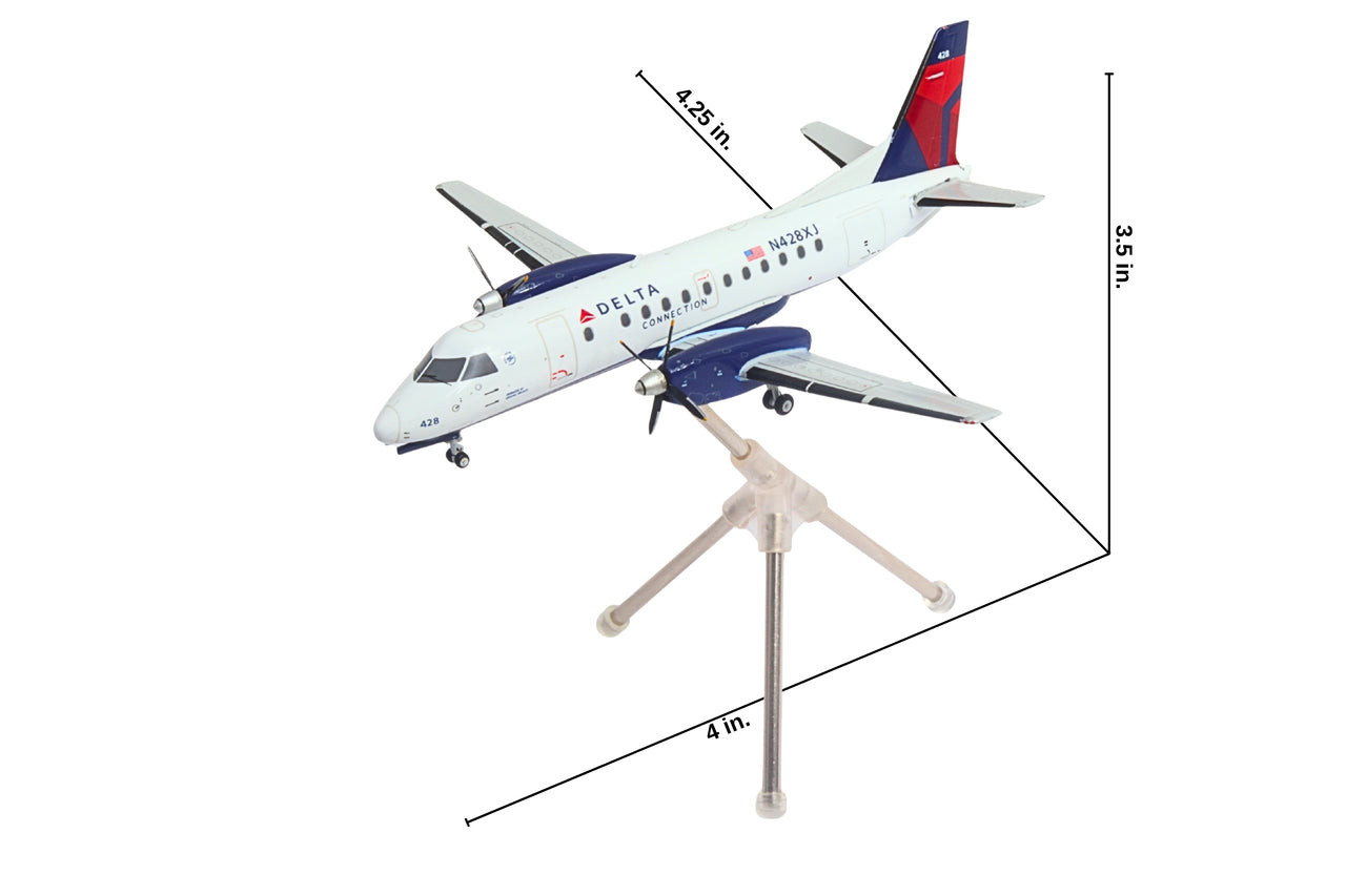 Gemini200 Delta Connection Saab 340B N428XJ G2DAL1340 Scale 1:200