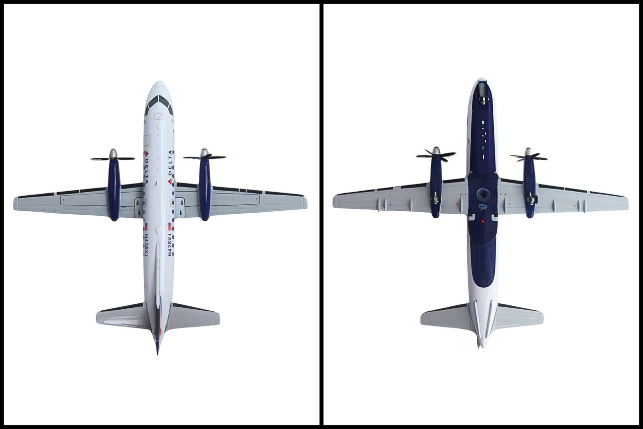 Gemini200 Delta Connection Saab 340B N428XJ G2DAL1340 Scale 1:200