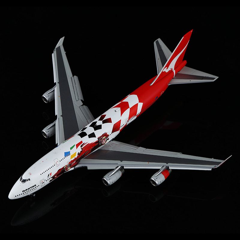 HX Models Qantas Boeing 747-400 VH-OJC “2000 Australian Grand Prix ...