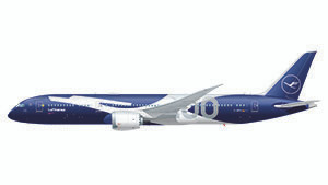 Gemini200 Lufthansa B787-9 D-ABPU "100 anniversary livery" G2DLH1483 ...