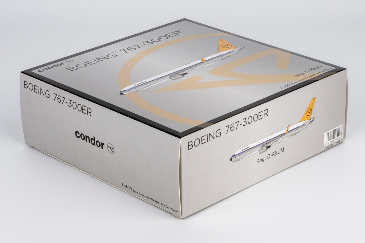 NG Models Condor 767-300ER/w Reg: D-ABUM Retro colors 17008 Scale 1:400