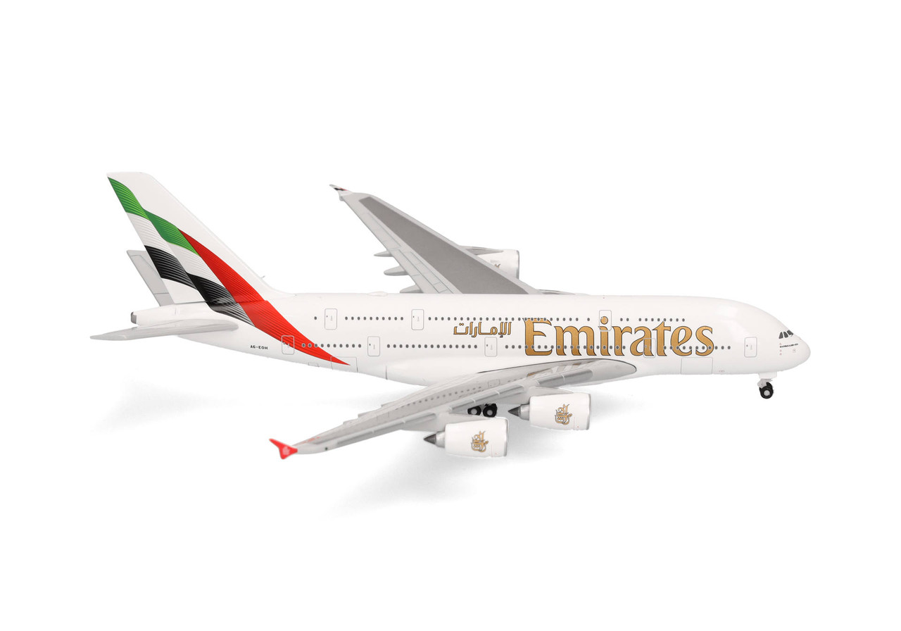 Herpa Wings Emirates Airbus A380 Reg: A6-EOH HE537193-001 Scale 1:500