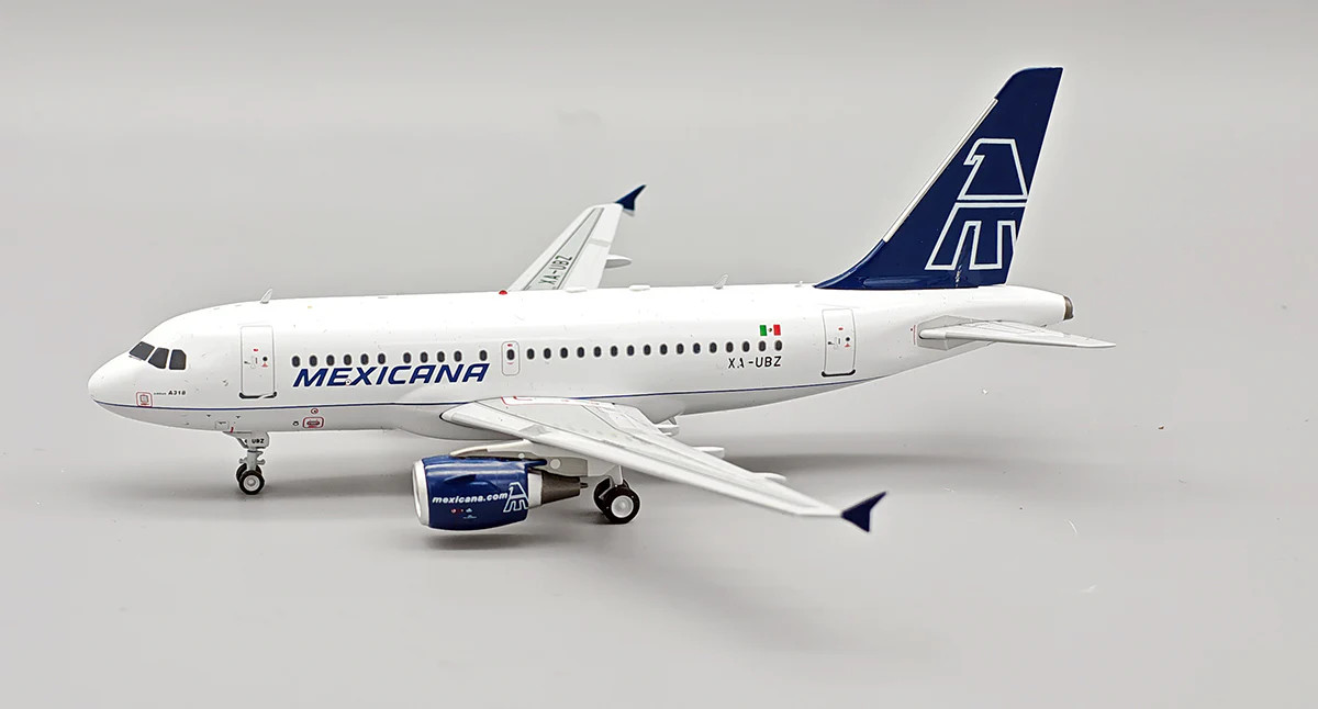 InFlight200 Mexicana Airbus A318-111 Reg: XA-UBZ IF318MX1225 1:200 with ...