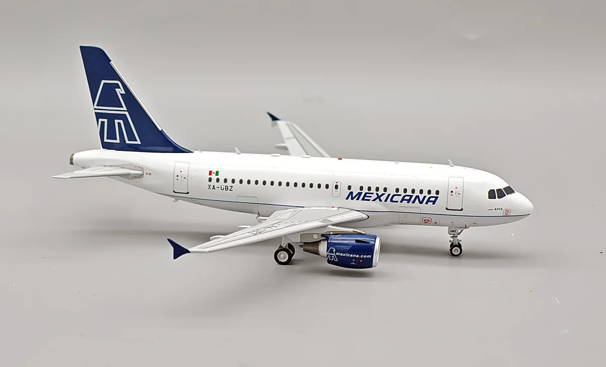InFlight200 Mexicana Airbus A318-111 Reg: XA-UBZ IF318MX1225 1:200 with ...