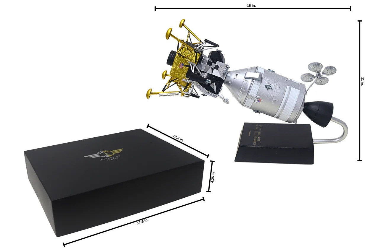 Apollo 11 CSM & LEM 1:48 Scale Model Set – EXE3648 | Diecast Airplane Store