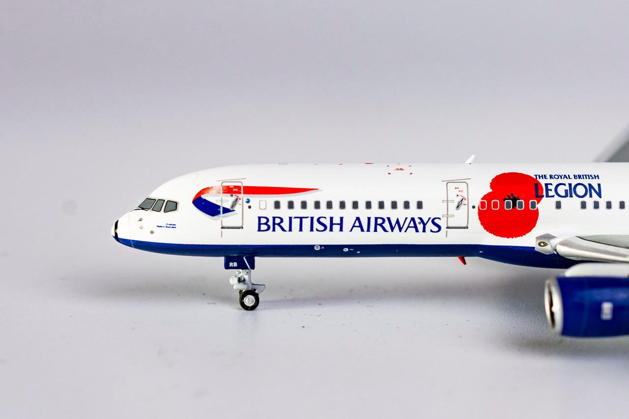 NG Model British Airways 757-200 G-BMRB (Union Flag livery) 53129 1:400
