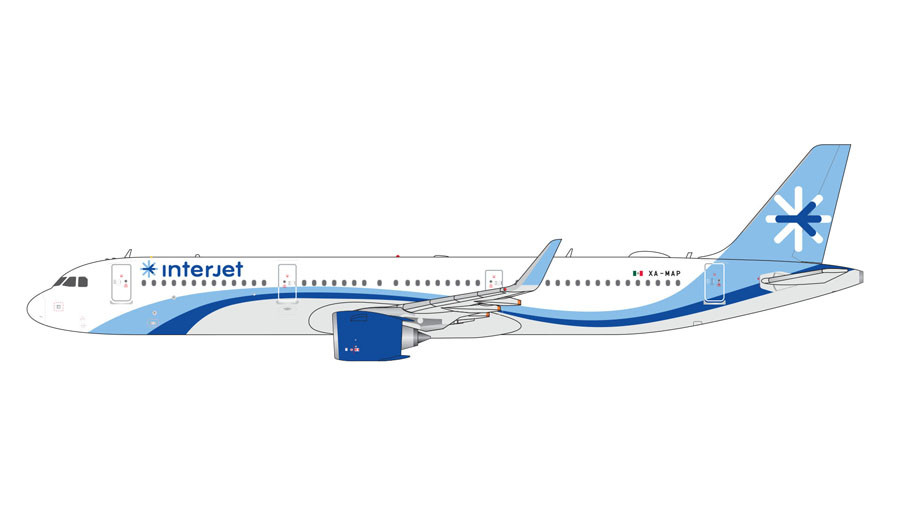 Gemini Jets Interjet A321neo XA-MAP GJAIJ1884 1:400