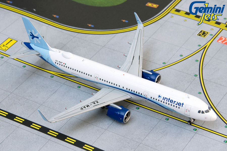 Gemini Jets Interjet A321neo XA-MAP GJAIJ1884 1:400