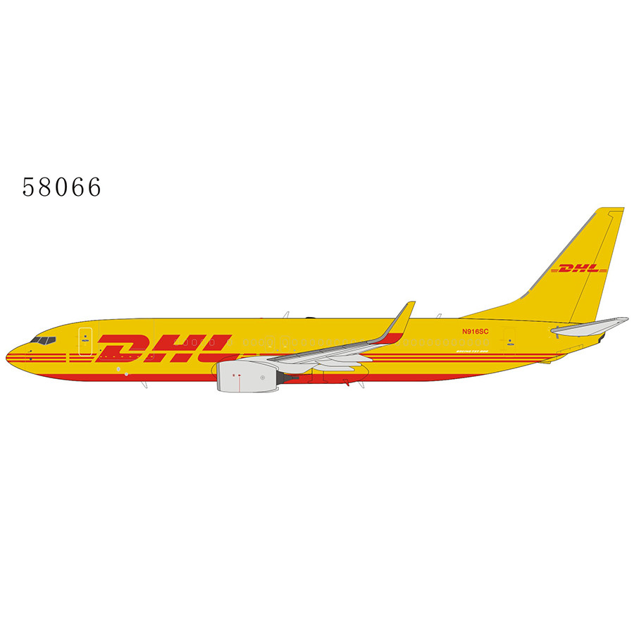 NG Model DHL 737-800BCF/w N916SC 58066 1:400