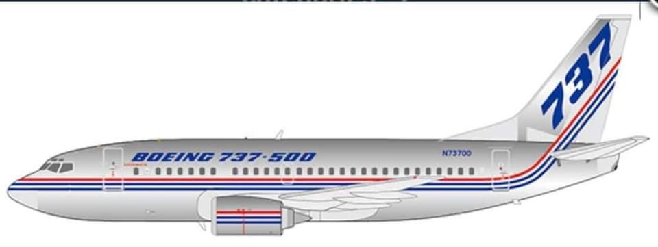 JC Wings BOEING B737-500 (HOUSE LIVERY) N73700 LH2BOE231 1:200