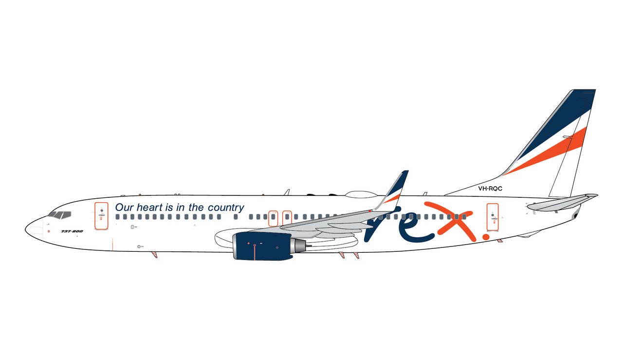 Gemini Jets Regional Express (Rex) B737-800 VH-RQC GJRXA1985 1:400