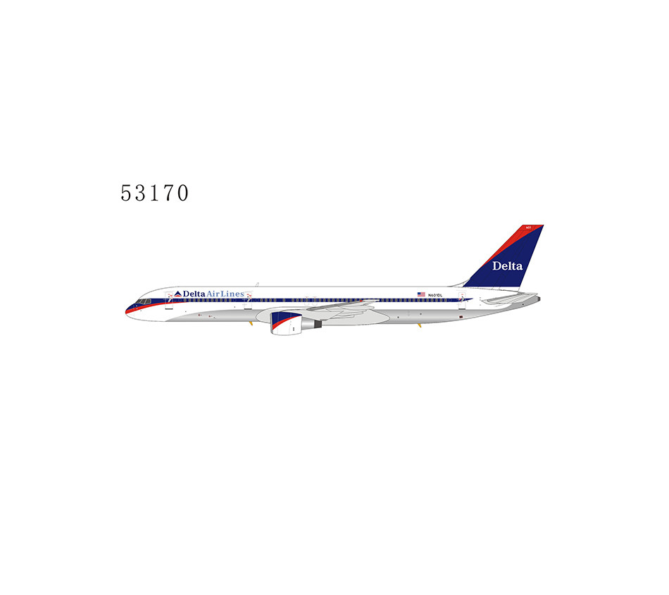 NG Model Delta Air Lines "Ron Allen" livery 757-200 N601DL 53170 1:400
