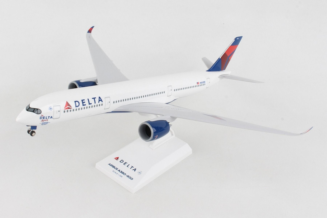 Skymarks Delta A350-900 The Delta Spirit w/Gear SKR1078 1:200