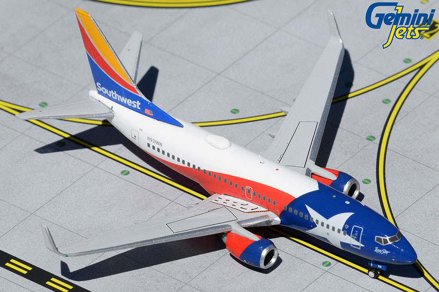 Gemini Jets Southwest Airlines B737-700 "Lone Star One" N931WN ...