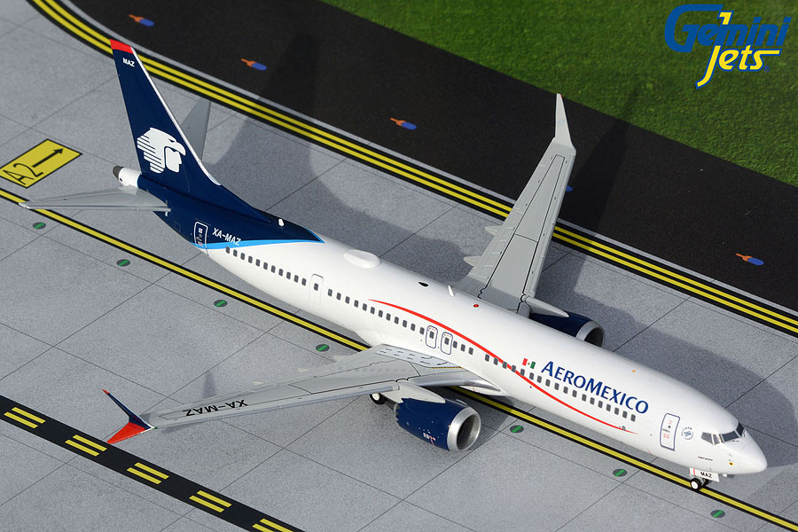 Gemini200 Aeromexico B737 MAX 9 XA-MAZ G2AMX1002 1:200