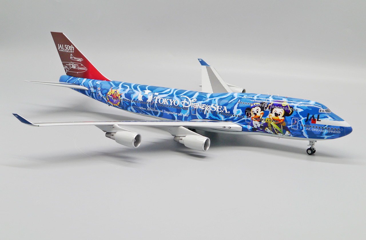 JC Wings Japan Airlines B747-400 JA8912 "Tokyo Disney Sea" BBOX2530 1:200
