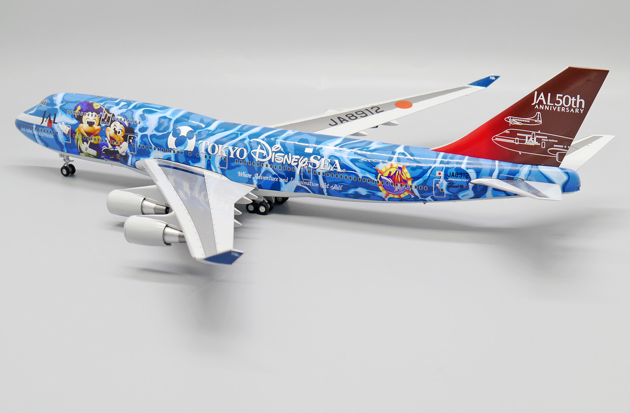 JC Wings Japan Airlines B747-400 JA8912 "Tokyo Disney Sea" BBOX2530 1:200