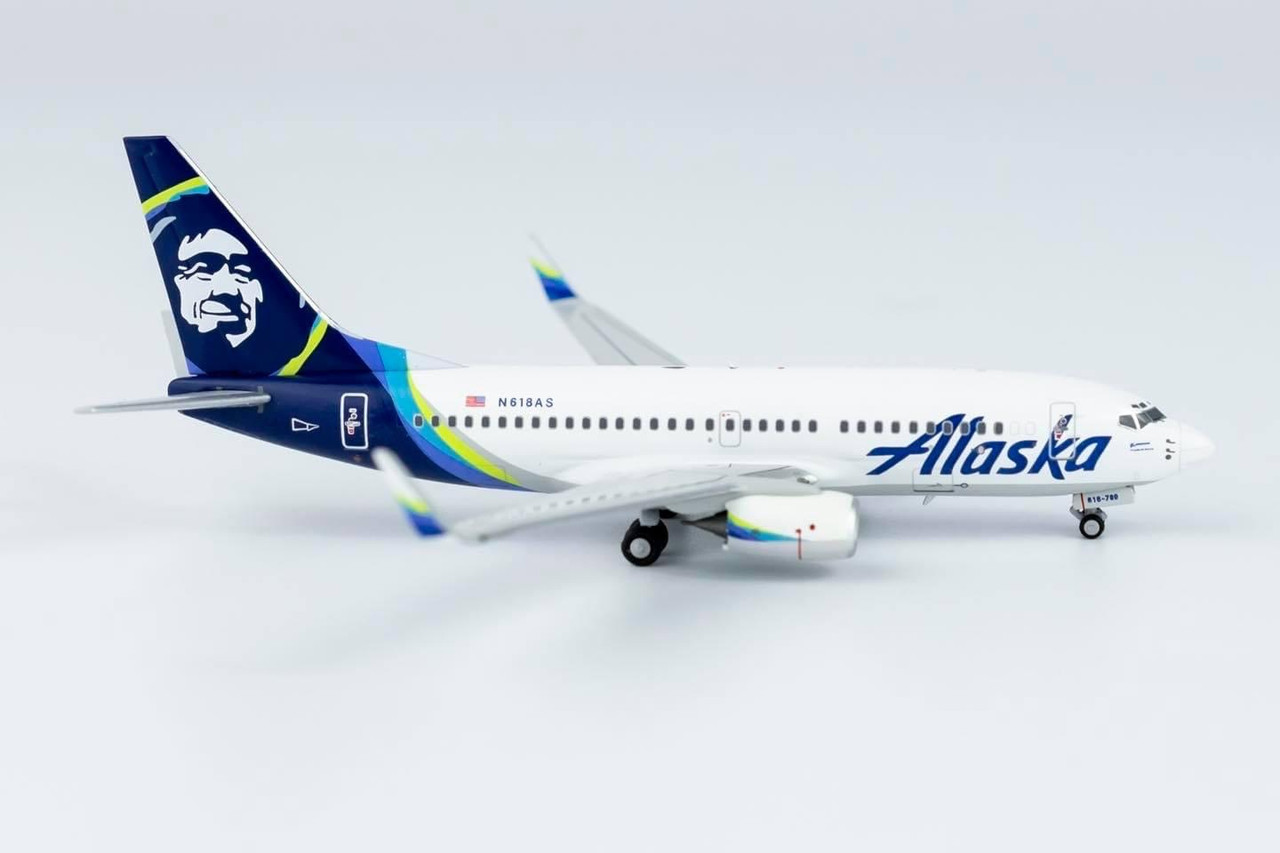 NG Model Alaska Airlines 737-700/w N618AS 77017 1:400