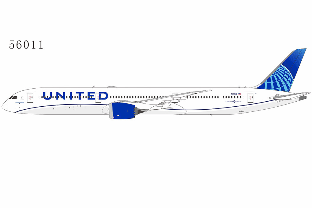 NG Model United Airlines 2019's new livery 787-10 Dreamliner N13013 ...