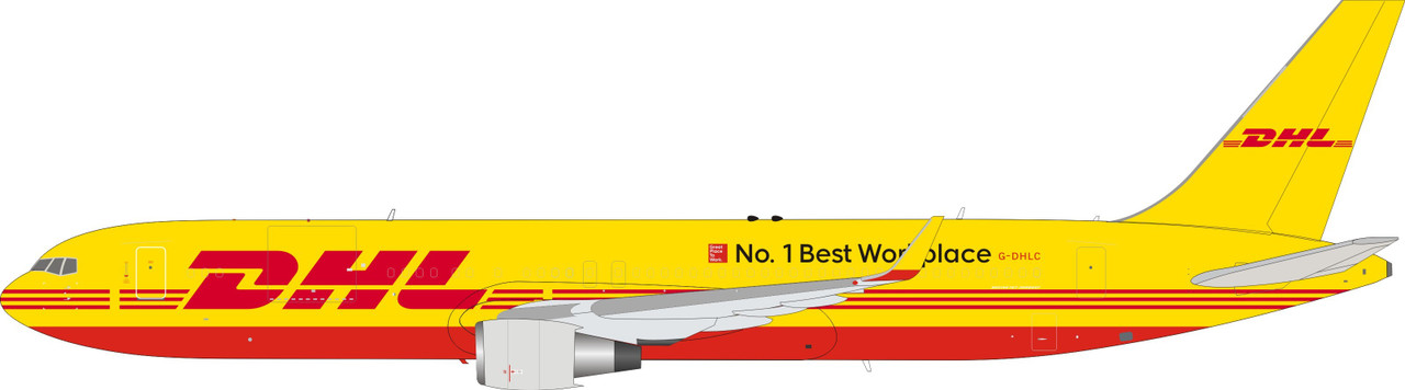 Inflight200 DHL Air Boeing 767-300 G-DHLC IF763DH1221 1:200