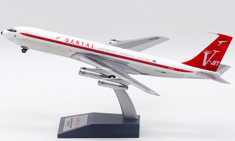 Inflight200 Qantas VJET Boeing 707-300 VH-EBR IF707QF0522P 1:200
