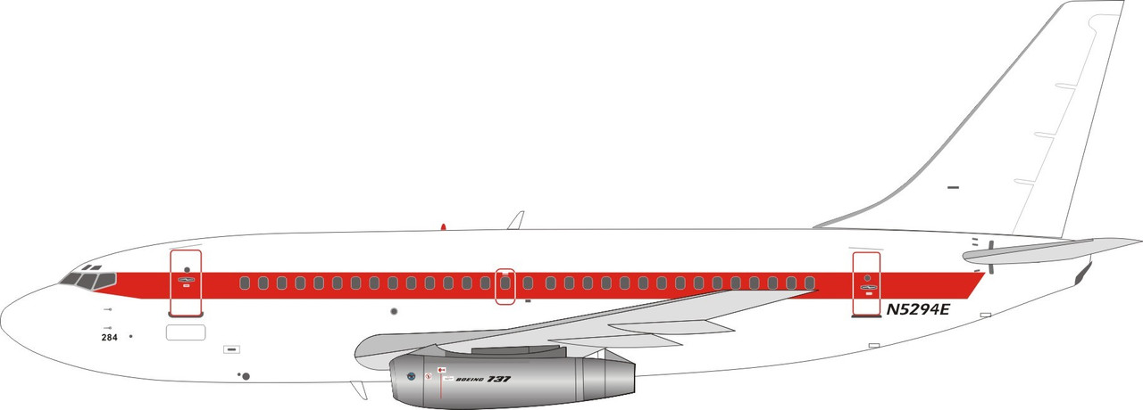 Inflight200 JANET FLIGHT (EG&G) Boeing CT-43A (737-253/Adv) N5294E ...