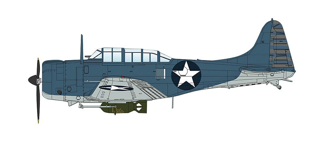 SBD-2 Dauntless HA0175W 1:72