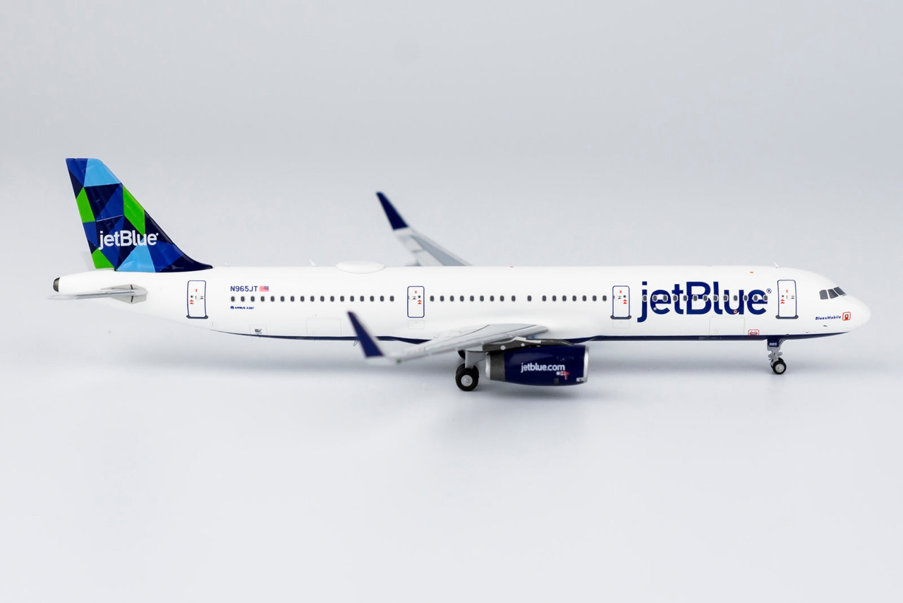 NG Model JetBlue Airways Prism tail; the 1st US-built A321 A321-200/w ...