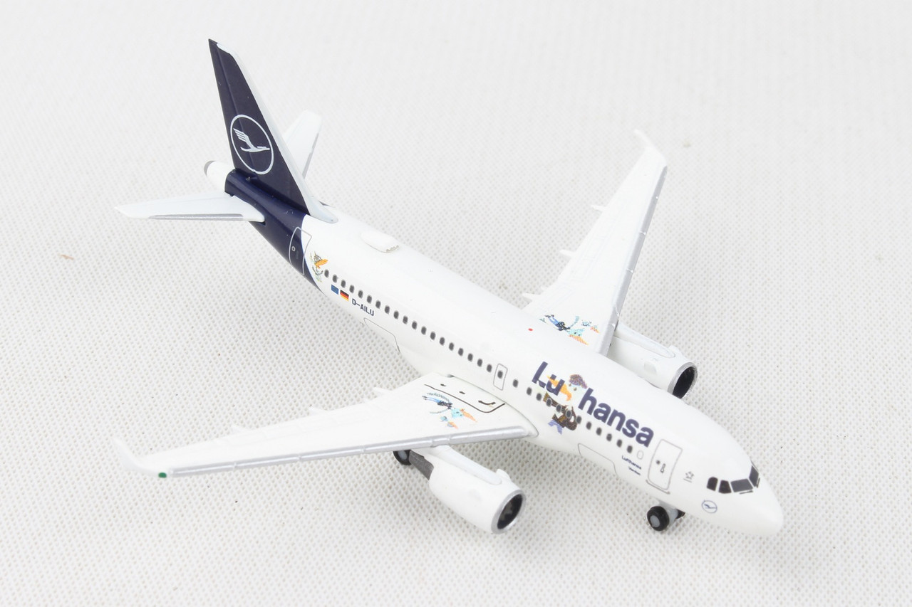 HERPA LUFTHANSA A319 1/500 LU - Airline Museum