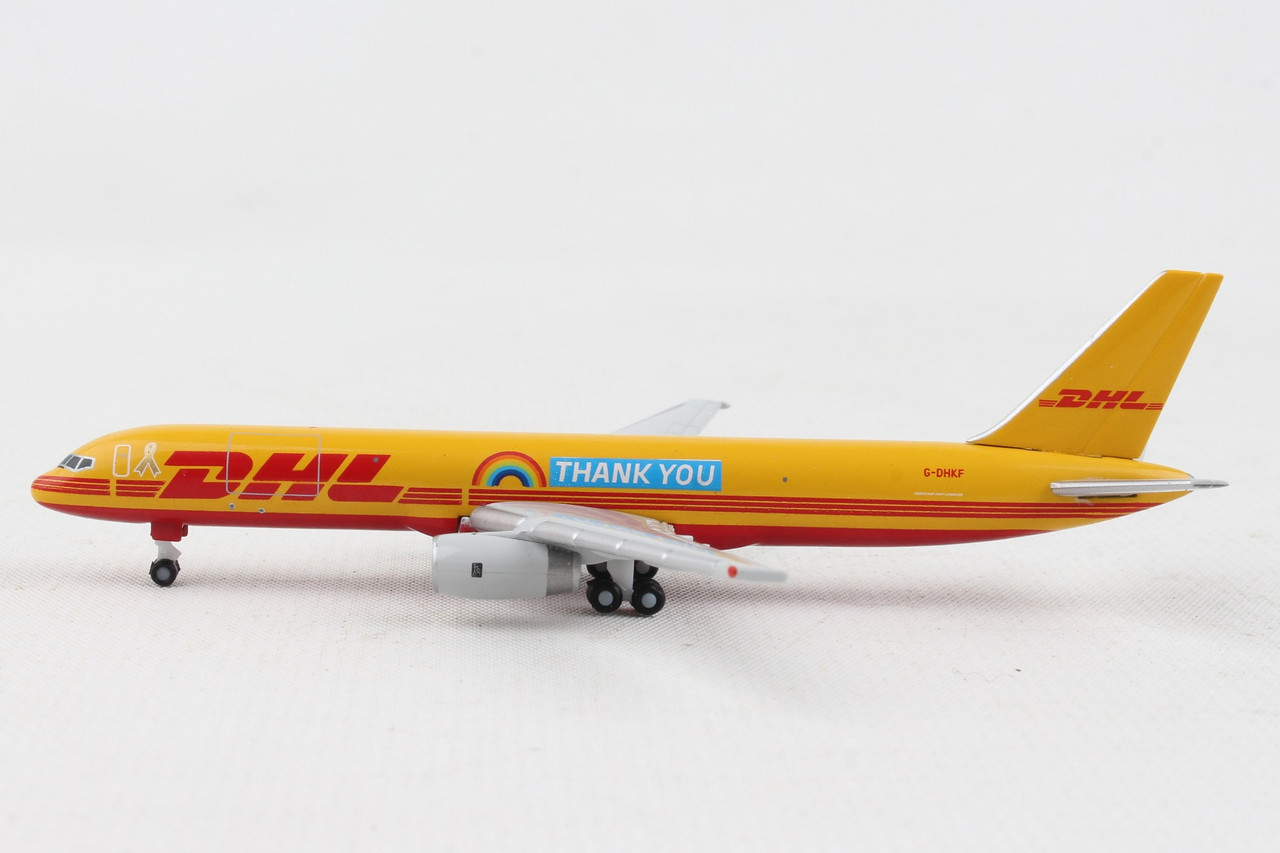 HERPA DHL 757-200F 1/500 THANK YOU (**) - The Airplane Collection