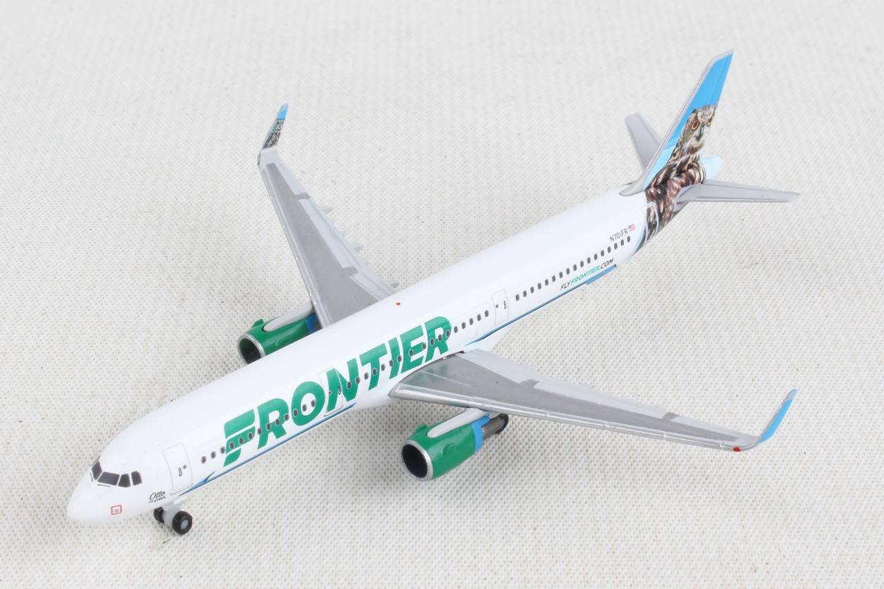 HERPA FRONTIER A321 1/500 OTTO THE OWL (**) - Airline Museum