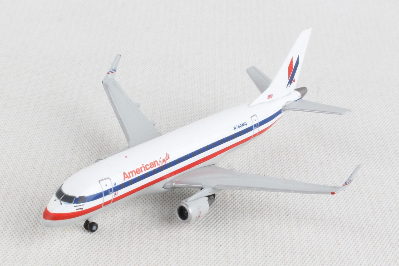 AMERICAN EAGLE E170 HERITAGE LIVERY HE536196 1:500 - The Airplane Collection