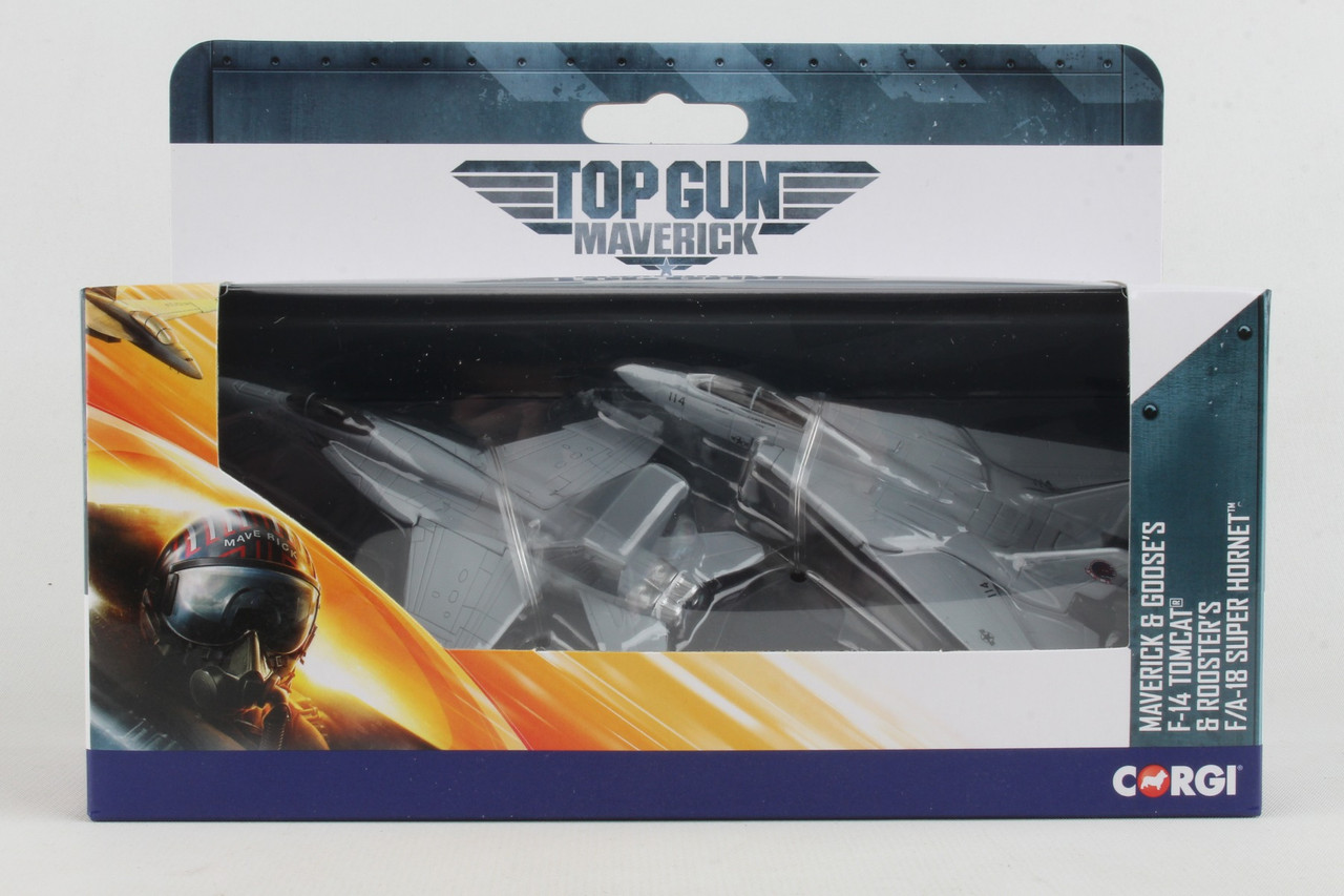 CORGI TOP GUN F-14 MAVERICK&GOOSE / F/A-18 ROOSTER - Diecast Airplane