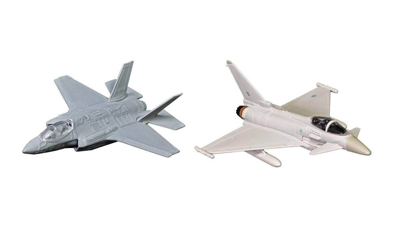 CORGI 2 PLANE F-35/TYPHOON DEFENCE OF THE REALM COLLECTION - Airline Museum