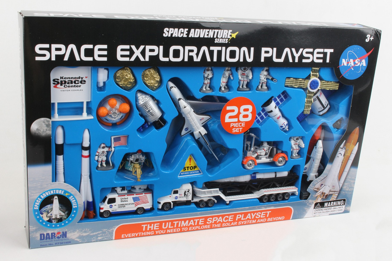 SPACE ADVENTURE SAPCE EXPLORATION 28 PIECE SET - Diecast Airplane Store