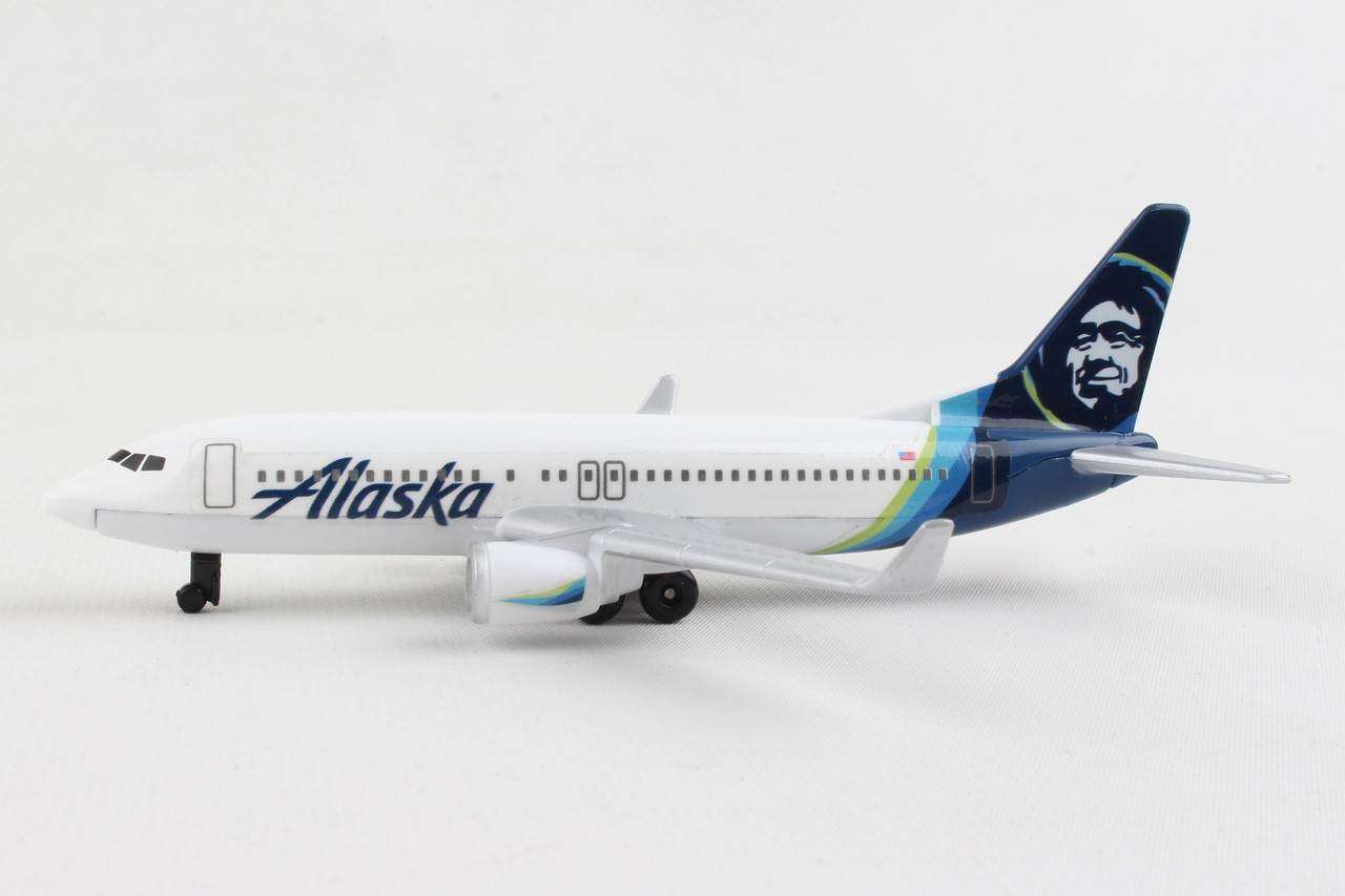 ALASKA AIRLINES SINGLE PLANE NEW LIVERY - Diecast Airplane Store