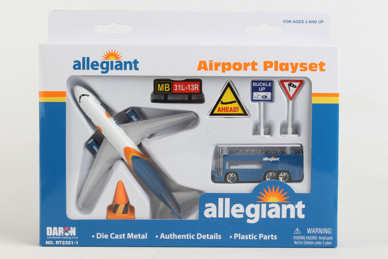 ALLEGIANT PLAYSET NEW LIVERY - Airline Museum