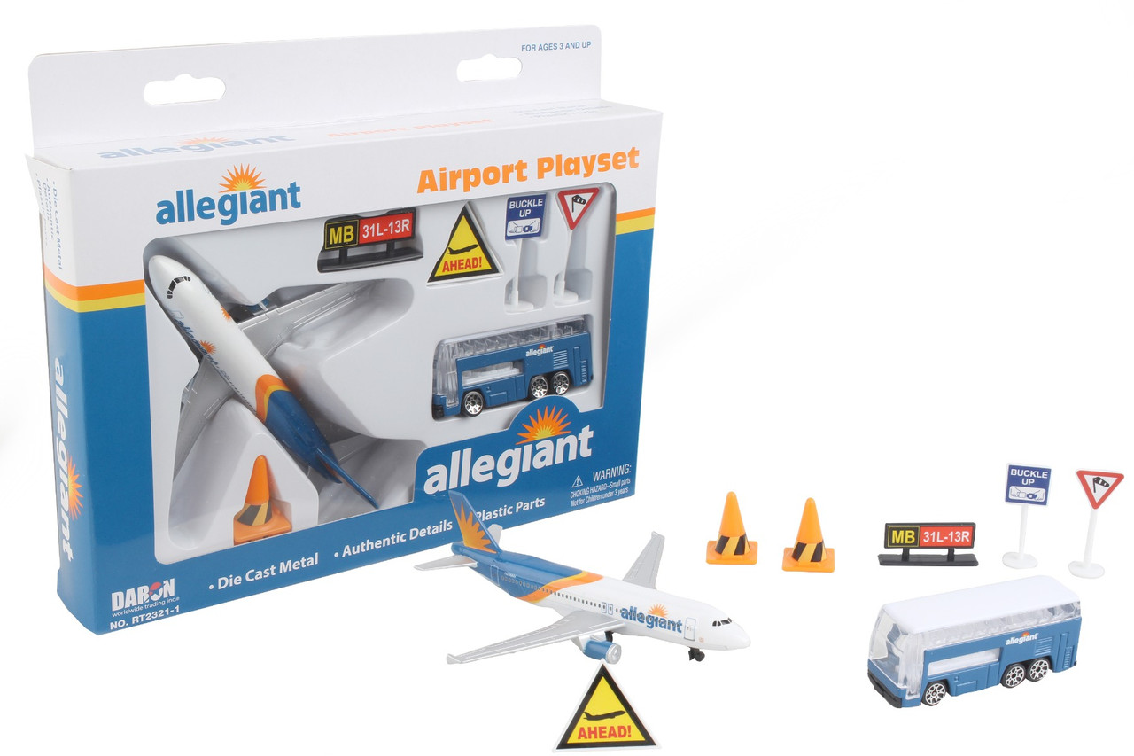 ALLEGIANT PLAYSET NEW LIVERY - Diecast Airplane