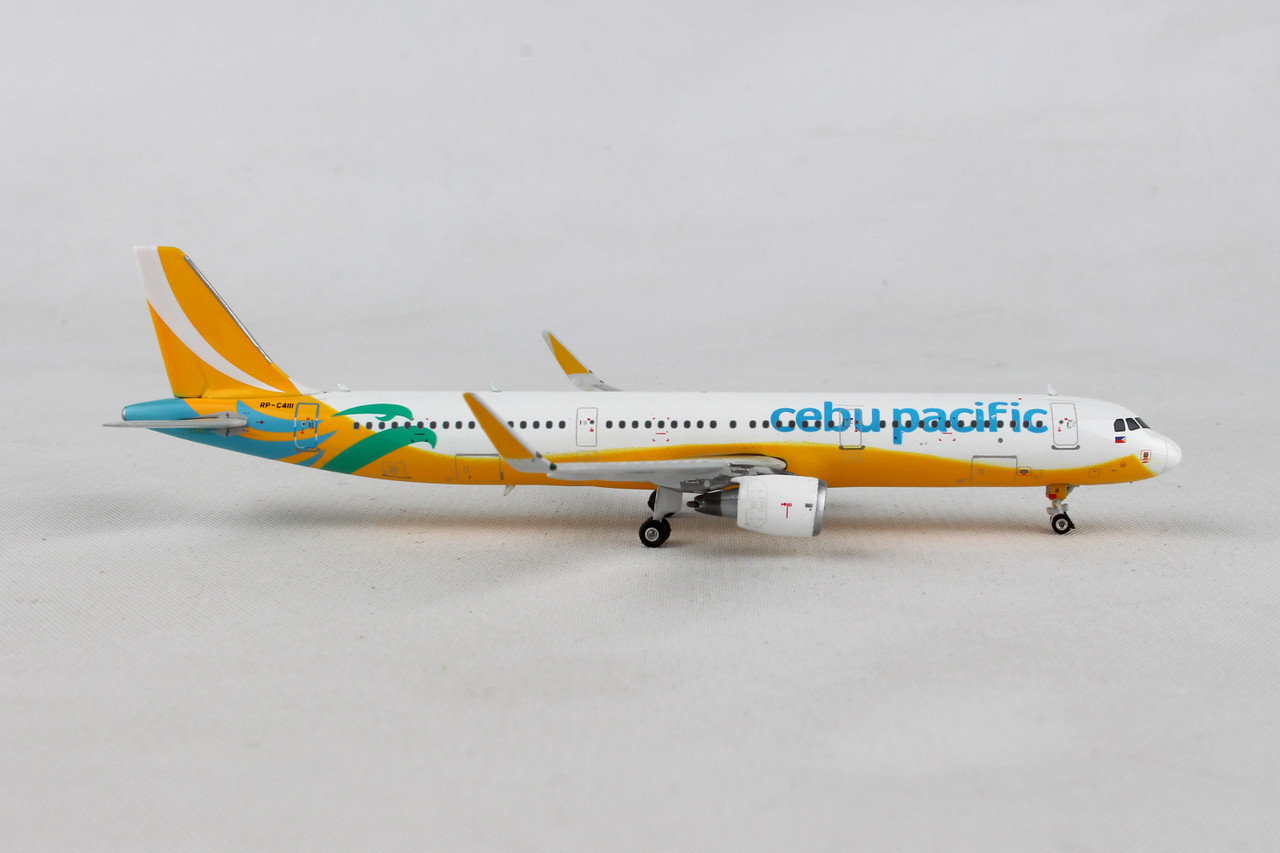 PHOENIX CEBU PACIFIC A321S 1/400 REG#RP-C4111 - Diecast Airplane